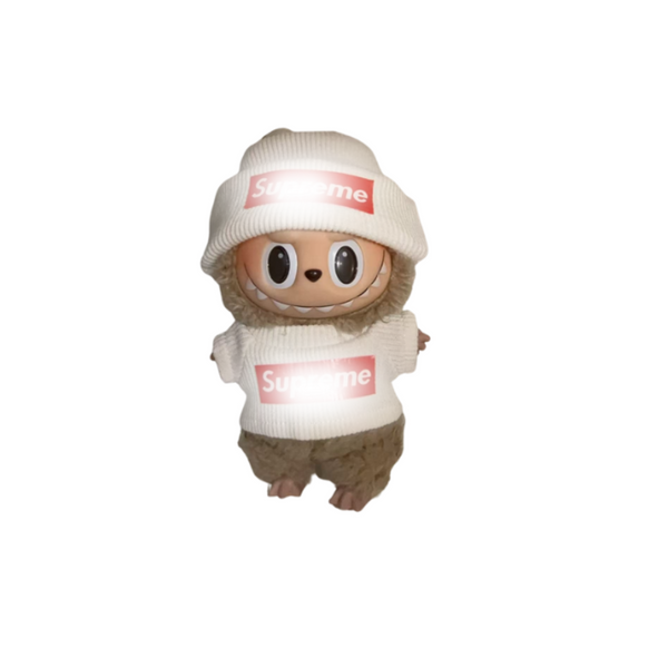 Labubu Supreme Inspired Hat -White – Project KE