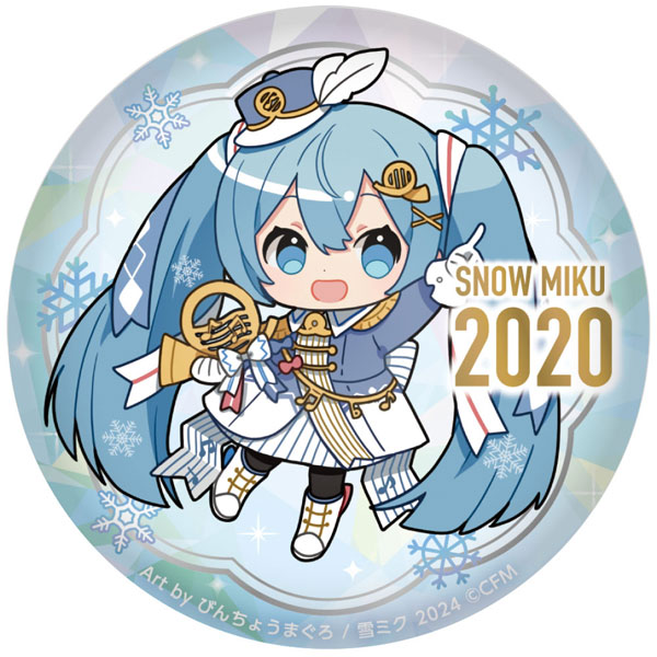 SNOW MIKU 2024 Squishy Tin Badge 15th Memorial Visual 2020ver.(Released ...